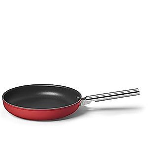 Smeg Cookware 12-Inch Red Frypan