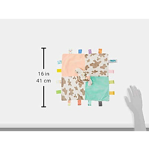 Taggies Chara Counter Blanket, Patches Pig, 13x13 Inch (Pack of 1)