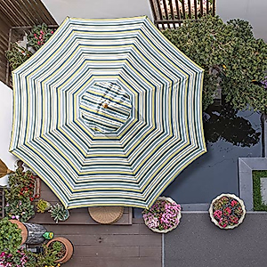 Yescom 13 Ft Patio Umbrella Replacement Canopy Market Table Top Sunshade Cover Yard