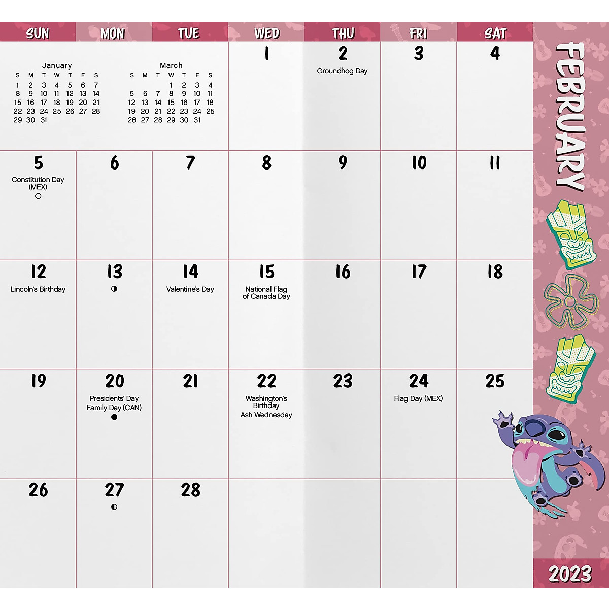 2023-2024 Disney Lilo & Stitch Pocket Planner