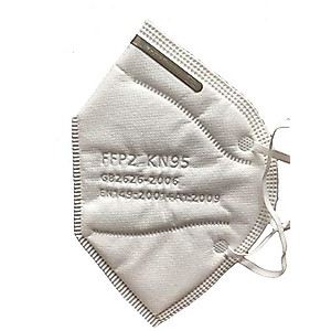 KN95 Face Mask, Pack of 10 Masks, White