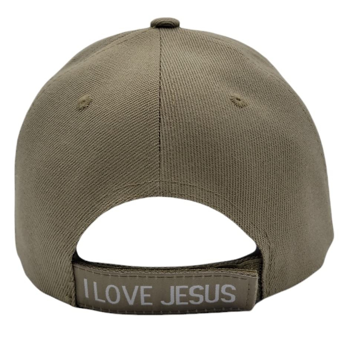 Altis Apparel Jesus - Christian Religious Baseball Cap - Adult Hat (Jesus Key Khaki)