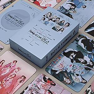 Fatyi Twice Gift Set with Lomo Card, Photocard Set, Merch With Sticker, 3D Sticker, Pen, Mirror, Wristband, Lanyard, Notebook and Hanging Flag, Kpop set
