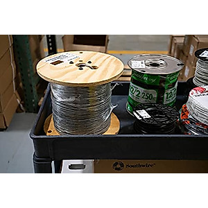 Southwire 65240340 Small 2 Shelf Utility/Service Cart, Lipped Shelves, 500 Lbs Capacity for Warehouse/Garage/Cleaning/Manufacturing