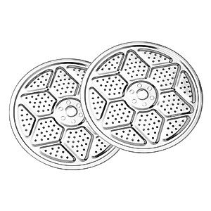 HapWay 2 Pack 11” Pressure Cooker Canner Rack Stainless Steel Canning Racks for Pressure Canner - - Compatible with Presto, All-American and More