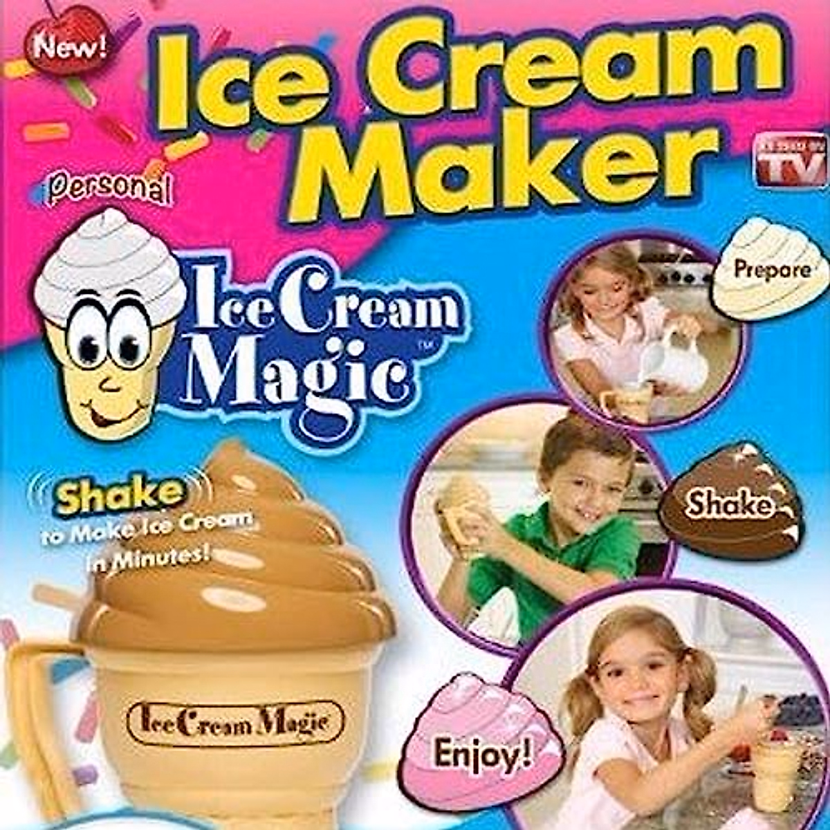 Ice Cream Magic Personal Ice Cream Maker
