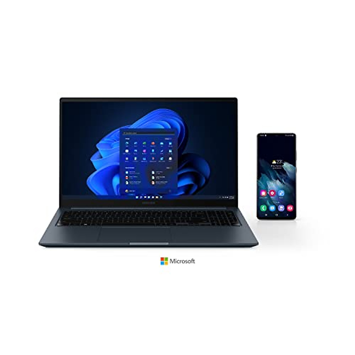 Samsung Electronics Galaxy Book Odyssey Intel Laptop Computer 15.6" LED Screen Intel Core i7 Processor 8GB Memory 512GB SSD Long-Lasting Battery, Mystic Black