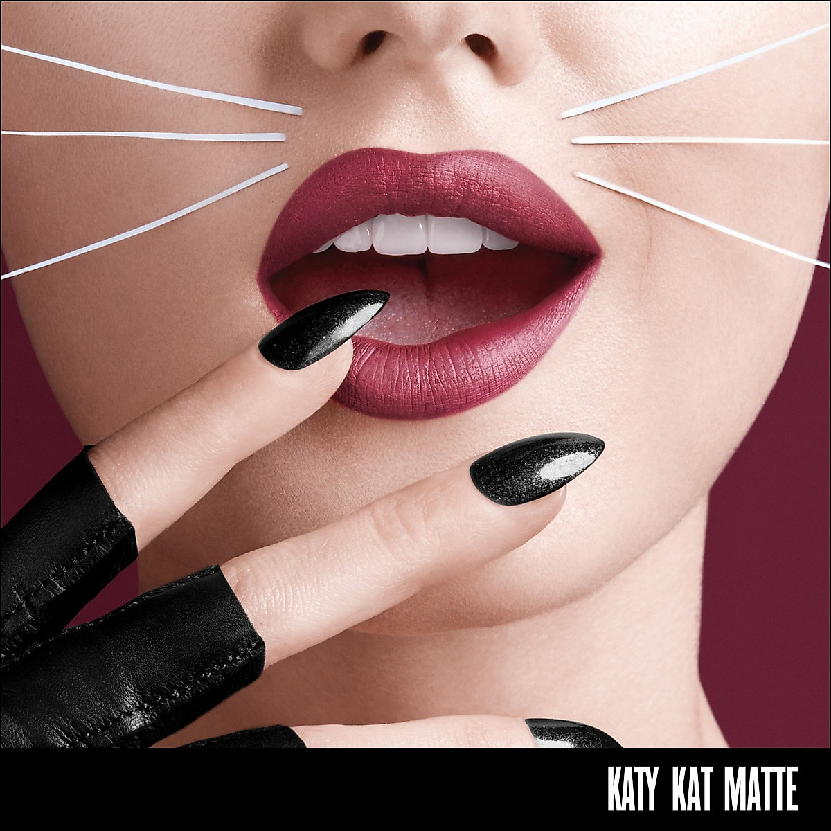 COVERGIRL Katy Kat Matte Lipstick Created by Katy Perry Magenta Minx, .12 oz (packaging may vary)