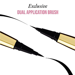 Rouge & Rogue - 100-Proof Liquid Eyeliner, Waterproof, Obsidian Black