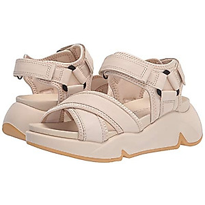 ECCO Women's Chunky Sport Sandal, Limestone, 9-9.5