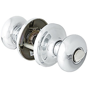 Kwikset 97300-863 Hancock Privacy Bed/Bath Knob in Polished Chrome