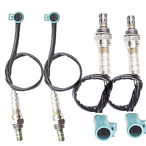 higherbro 4PCS Oxygen O2 Sensor for 2002-2003 Ford Explorer 4.0L/4.6L Upstream + Downstream