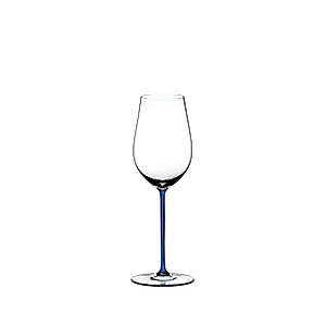 Riedel Fatto A Mano Riesling/Zinfandel Wine Glass, Blue