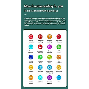 Mini Blood Sugar Monitor Watch, Painless Non-invasive Blood Glucose Smart Watch, Fitness Tracker with 24/7 Heart Rate Sleep Blood Oxygen Pressure Tracking Sport Watch for Men Women (Purple)