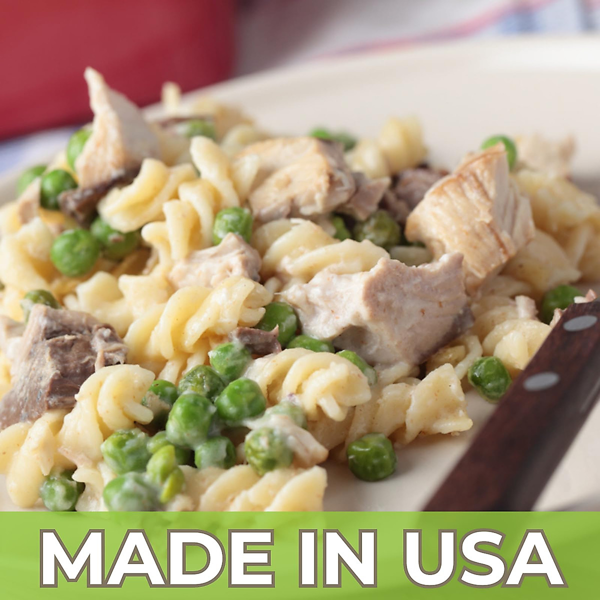 Nutristore Freeze Dried Green Peas | Vegetables for Healthy Snack or Long Term Storage | Emergency Survival Canned Food Supply | Bulk #10 Can Veggies | 25 Year Shelf Life | 20 Servings, 18.3 oz