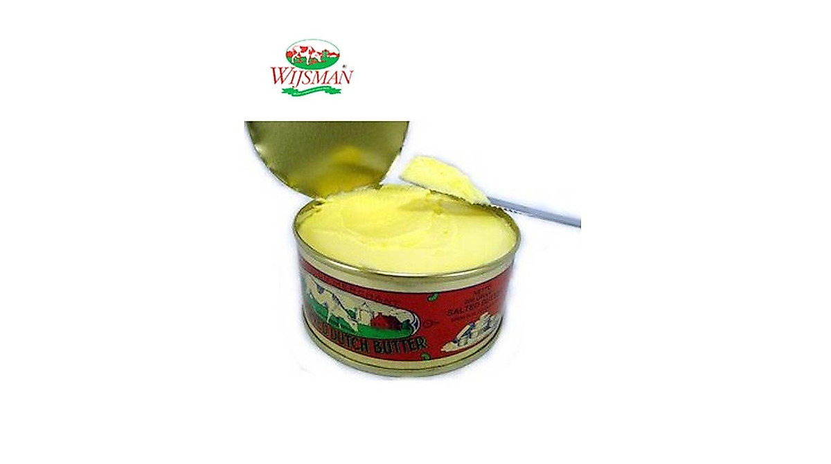 Wisjman Dutch Preserved Butter 2 Pack – Rich, Salted Butter for Baking