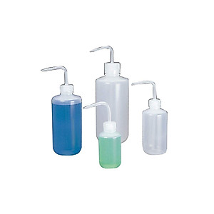 NALGE NUNC INTERNATIONAL 2401-0250 Wash Bottle, Econ 250 mL Capacity, (Pack of 6)