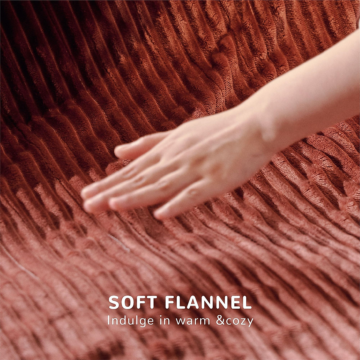 HOMISPRITE Heated blanket King Size 100"x90",ETL Certification-6 Heating Levels Electric Blanket&1-10 Hour Auto Off,Heating Blanket with Dual Controller (RED)