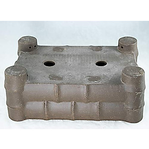 Rectangular Bamboo-Shaped Yixing Zisha Bonsai Pot 12"x 8"x 4.75"