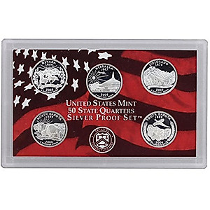2006 S U.S. Mint Silver Proof Set - 10 Coins - OGP Superb Gem Uncirculated