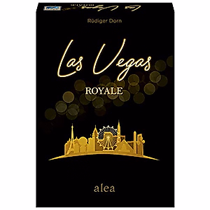 Ravensburger Las Vegas Royale Strategy Board Game for Ages 8 & Up - 20th Anniversary Edition Alea