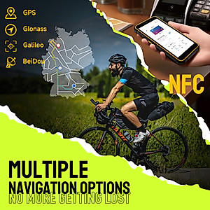 Ulefone Armor X12 Pro Rugged Phones Unlocked, 5.45 inch Screen, Android 13, 8GB + 64GB, 13MP + 8MP Waterproof Camera, 4860mAh Battery, Military Grade Smartphone, Face ID, NFC, OTG, WiFi - Orange