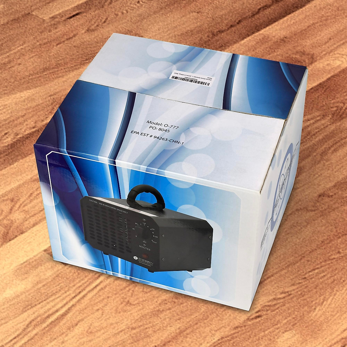 Enerzen Ozone Generator 11,000mg Industrial O3 Air Purifier Deodorizer (11,000mg - Black)