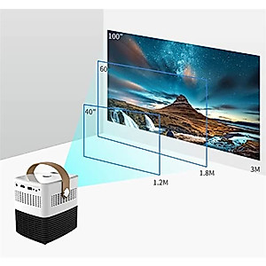Feilx Mini Projector 2022 Upgraded Portable Video-Projector,Smart Projector Optional Support 1080p HD LED Portable Mini Projector WiFi for Home Theater Gaming Cinema