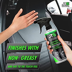 Sprayable Leather Cleaner & Conditioner, Protector for Car Interior Apparel Furniture Auto Interiors Car Seats Steering Wheel (Works on Natural, Synthetic, Pleather, Faux Leather and More) (16 Fl Oz)