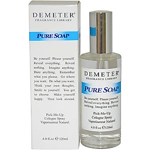 Demeter Pure Soap Women Cologne Spray, 4 Ounce