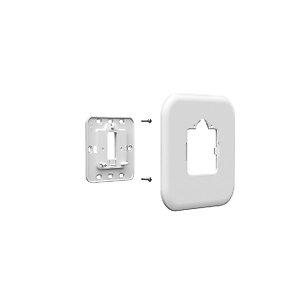 Honeywell Home Large Cover Plate & Electrical Box Adaptor for T-Series Thermostats (THP2400A1080), White