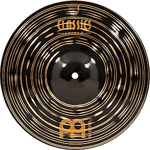 Meinl Cymbals Classics Custom Dark 12" Splash Cymbal for Drum Set — Made in Germany — B12 Bronze, 2-Year Warranty (CC12DAS)