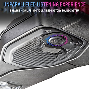 Sunluway JL- (1 Pair) Super Tweeters for 2018-2025 Jeep Wrangler JL & Gladiator JT