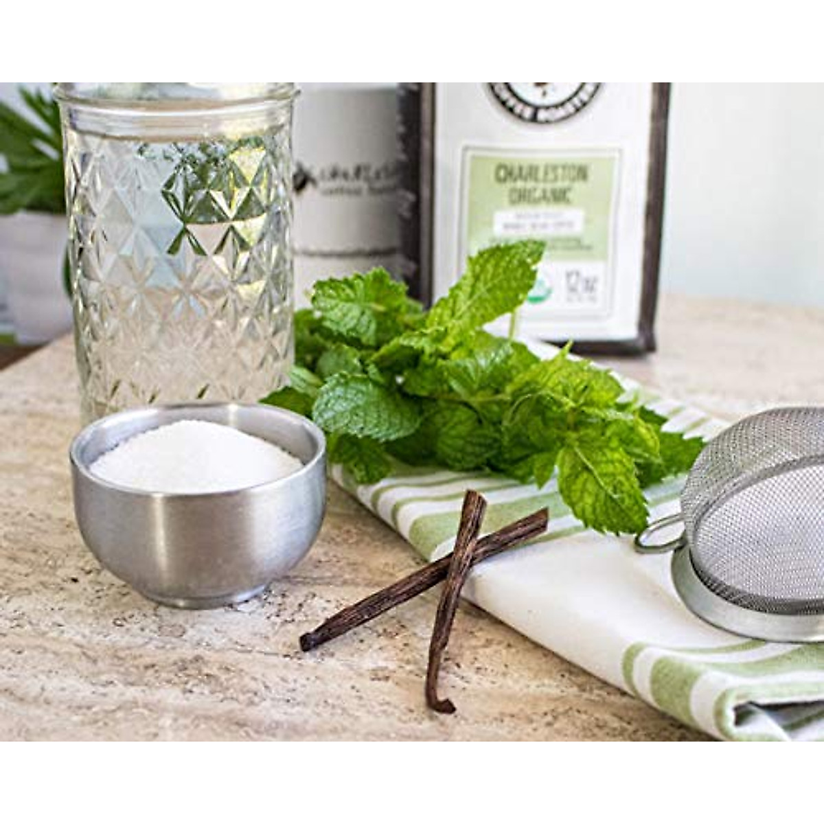 Charleston Coffee Roasters | Specialty Organic Ground Coffee | Hand Picked, Premium Slow Roast (Charleston Organic, Medium Roast) 12oz