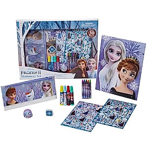 Disney Frozen 2 Elsa and Anna Kids Coloring Art and Sticker Set, 30 Pcs.