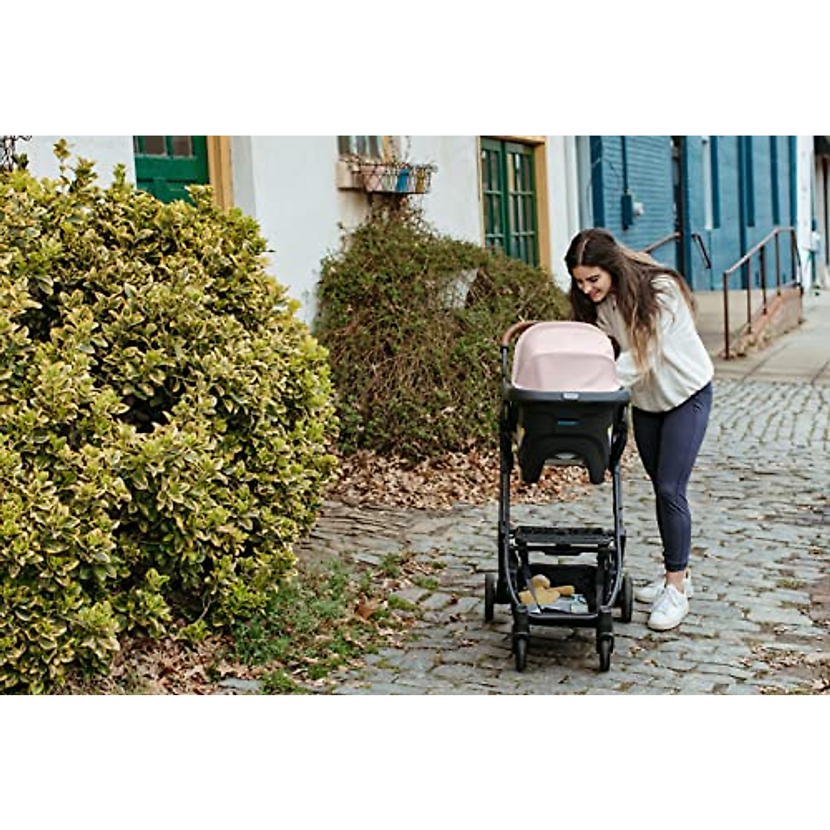 MESA V2 Infant Car Seat- Alice (Dusty Pink) + Base for MESA/MESA V2