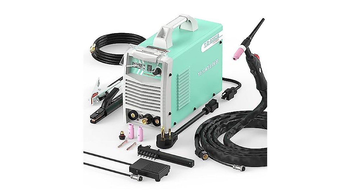 YESWELDER TIG Welder 205Amp - Powerful 2 in 1 Machine