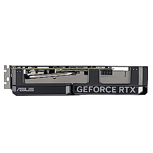 ASUS Dual GeForce RTX 4060 OC Edition 8GB GDDR6 (PCIe 4.0, 8GB GDDR6, DLSS 3, HDMI 2.1a, DisplayPort 1.4a, 2.5-slot design, Axial-tech fan design, 0dB technology, and more)