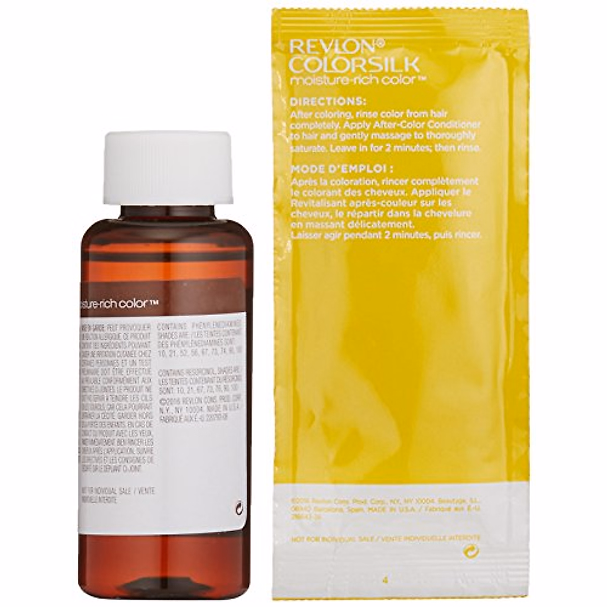 Revlon Colorsilk Moisture Rich Hair Color, 74 Bright Auburn