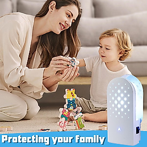 Phosooy 2 Packs Plug-in Mosquito Traps with 10 Glue Boards, Indoor Wall Insect Catchers with 365nm Blue-Violet Lights for Mosquitos, Moths, Fruit Flies, Gnats and Other Small Flying Bugs