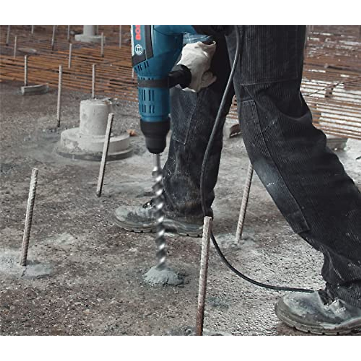 BOSCH HC5033 3/4 In. x 36 In. SDS-max Speed-X Carbide Rotary Hammer Bit for Concrete Drilling