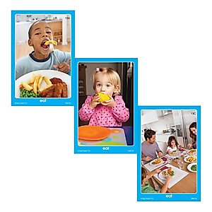 Super Duper Publications | Webber Photo Cards - Pronouns in Action - He, She, and They - Verb Flash Cards | English Grammar - Subjective Third-Person Pronouns | Educational Learning Materials