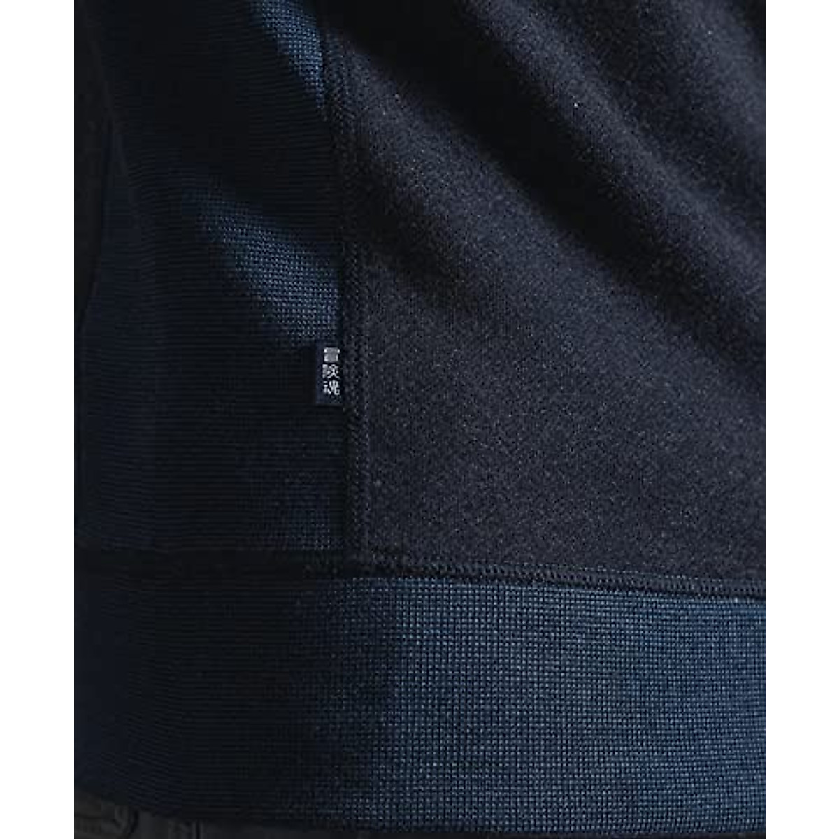 Superdry Mens Orange Label Interest Crew Sweatshirt, Slim Fit, Crew Neckline Midnight Blue Grit Size M