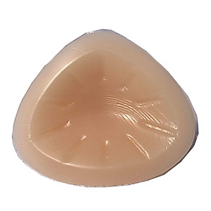 Silicone Breast Form Woman Mastectomy Prosthesis Bra Enhancer Inserts 1 Pair (1000g/Pair (D Cup)) Beige