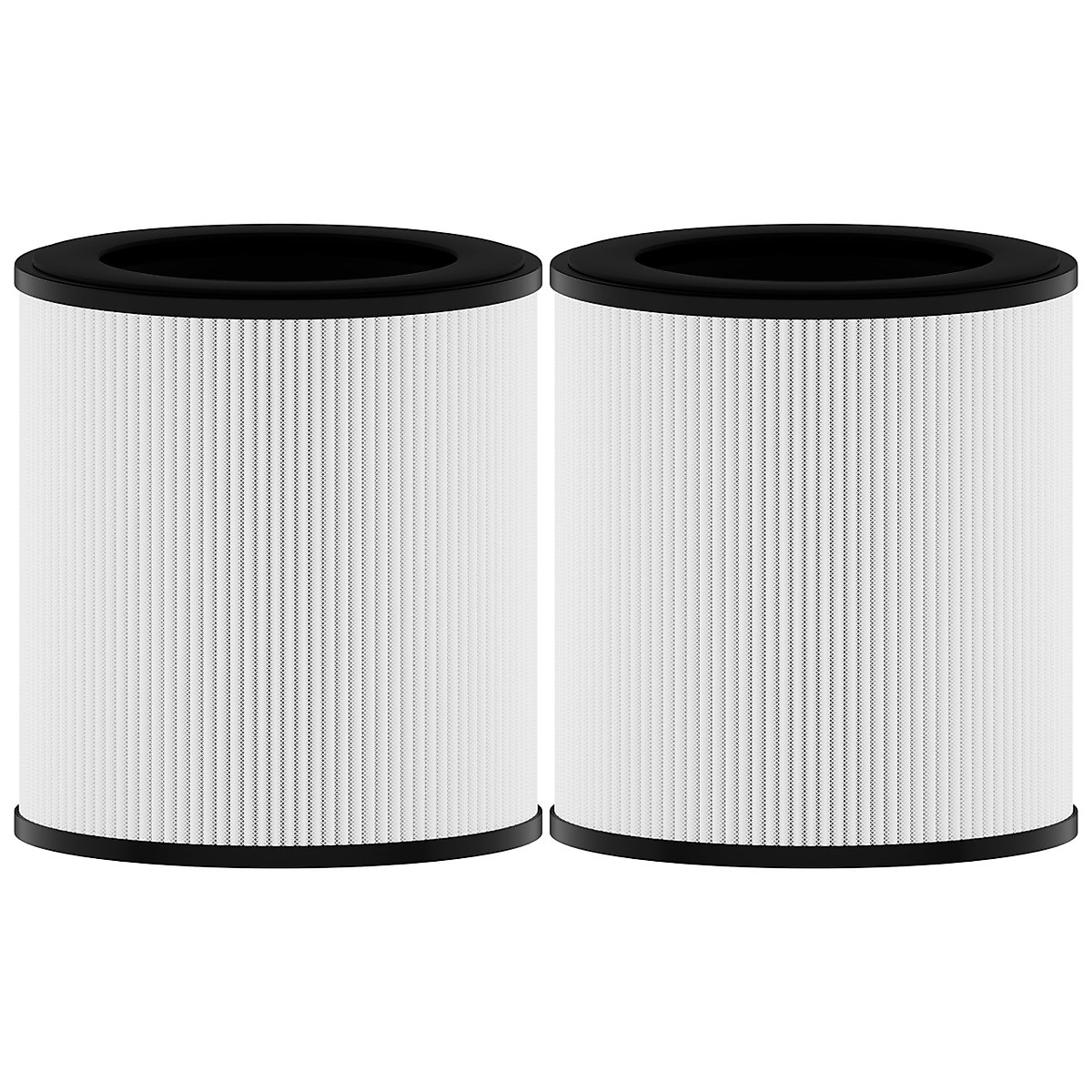 Hichoryer B-D02L Replacement Filter, Compatible with MOOKA B-D02L&KOIOS B-D02L Air Purifier and VEWIOR B-D02U Air Purifier, 3-in 1 H13 True HEPA Filter, 2 Pack