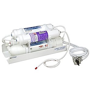 APEC Water Systems RO-CTOP-PH Alkaline Mineral Portable Countertop Reverse Osmosis Water Filter System PH+, Installation-Free, fits Most Standard Faucet