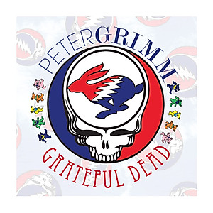 Peter Grimm, Grateful Dead Bucket Hat, Unisex (Teddy Bucket) Yellow