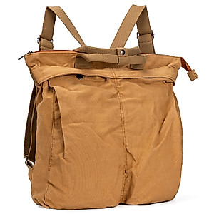 ecosmile Canvas Backpack for Women Travel Backpack for Men Vintage Bookbag Style for Casual Daypack Backpacks (Brown-A)