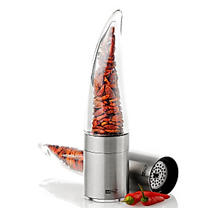 Adhoc Pepe Stainless Steel and Acrylic Chili Cutter, 8-Inch