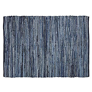 Chesapeake Denim Chindi Area Rug (5'x7')